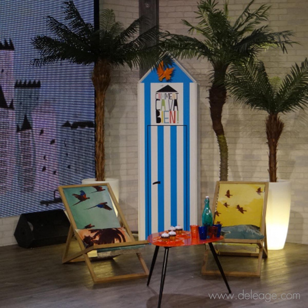 Location CABINE DE PLAGE démontable - Store Deléage