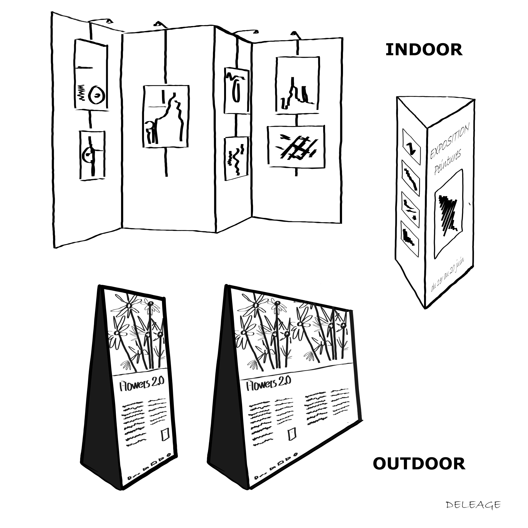 Exposition - Nos solutions pour une expo réussie - Store Deléage