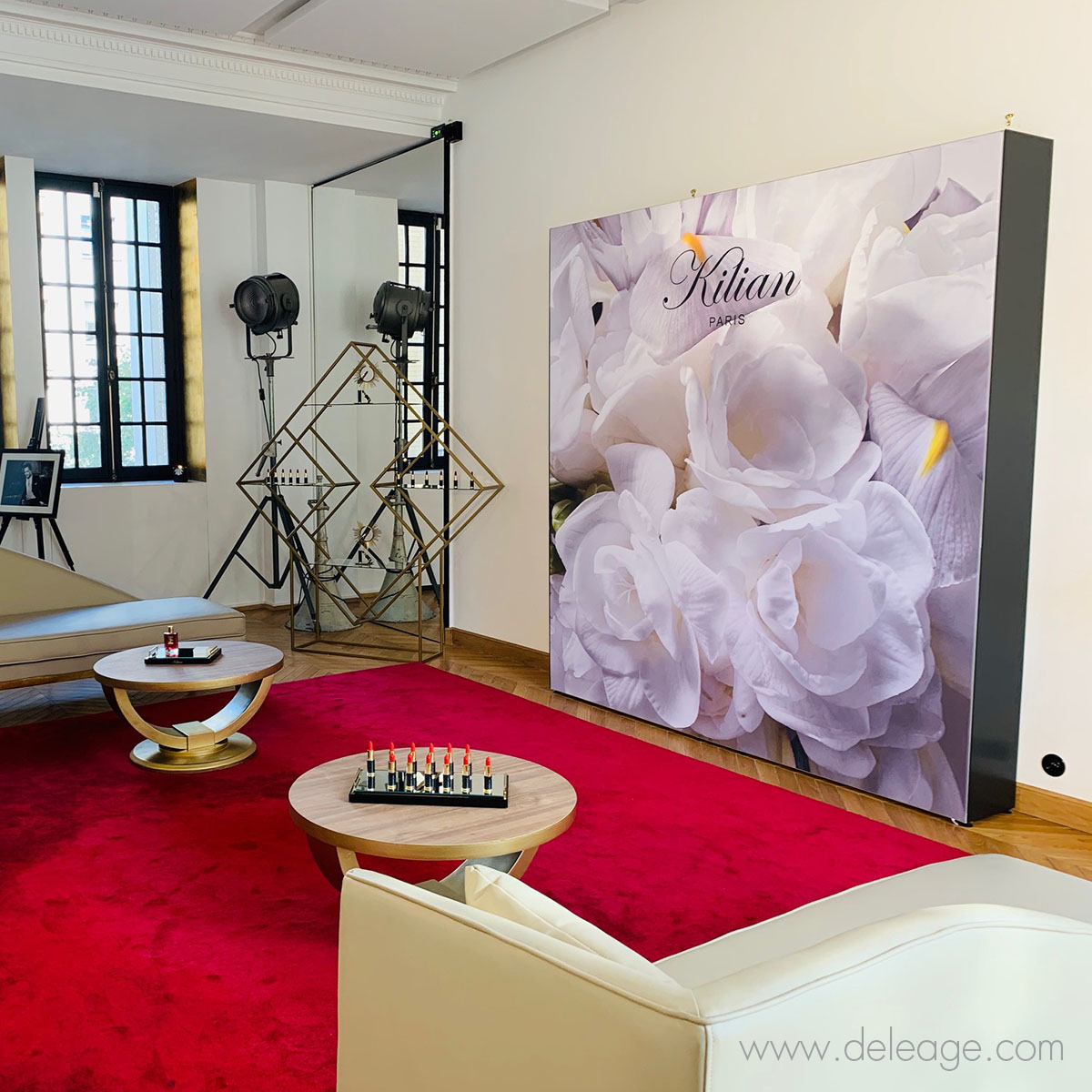 Location de Photocall - Store Deléage