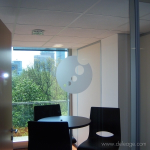 Impression vinyle dépoli - Effet sablé - Store Deléage