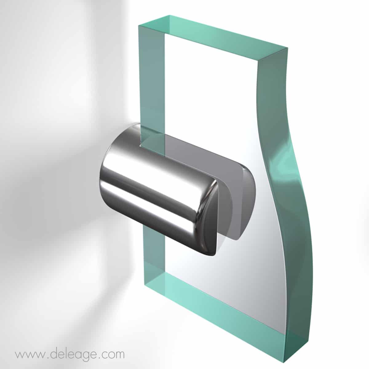 Fixation murale ENTRETOISE EN DRAPEAU aluminium - Store Deléage