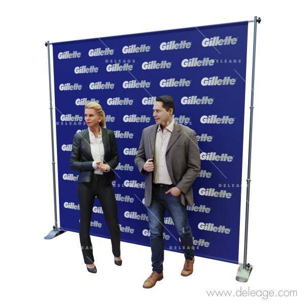 Photocall personnalisé - Impression photocall - Store Deléage