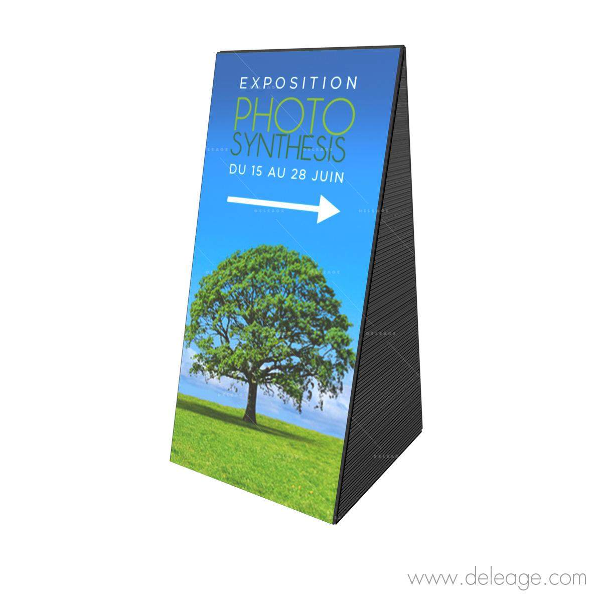 Exposition extérieure PYRAMIDE ZIG ZAG M - Store Deléage