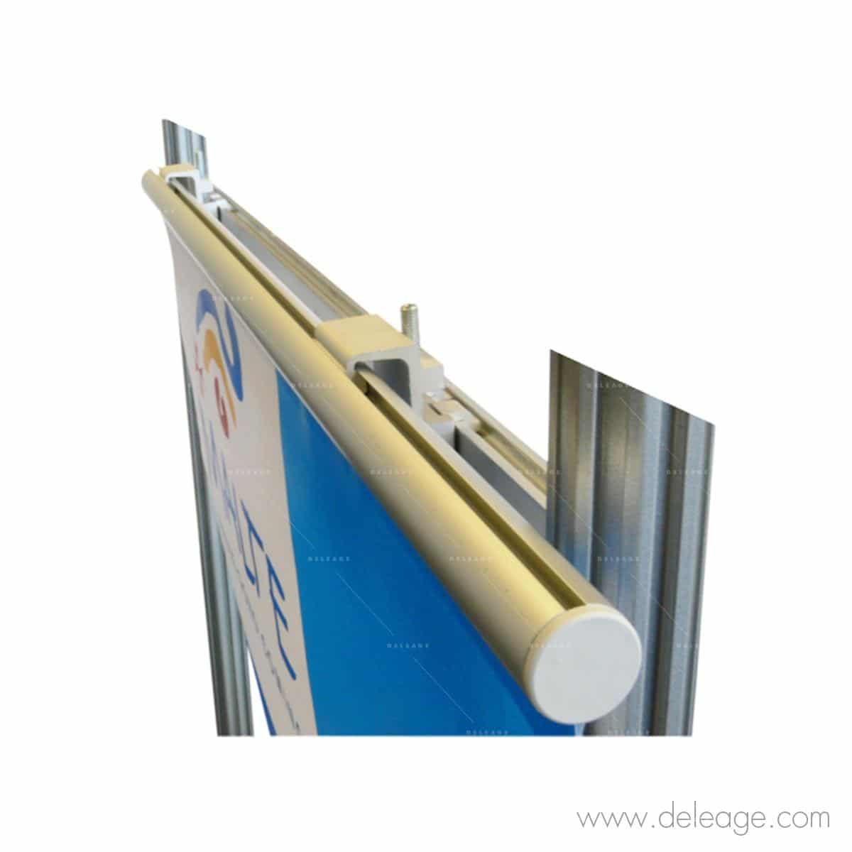 Kit de fixation PLATINE ET PROFILE pour cloison stand - Store Deléage