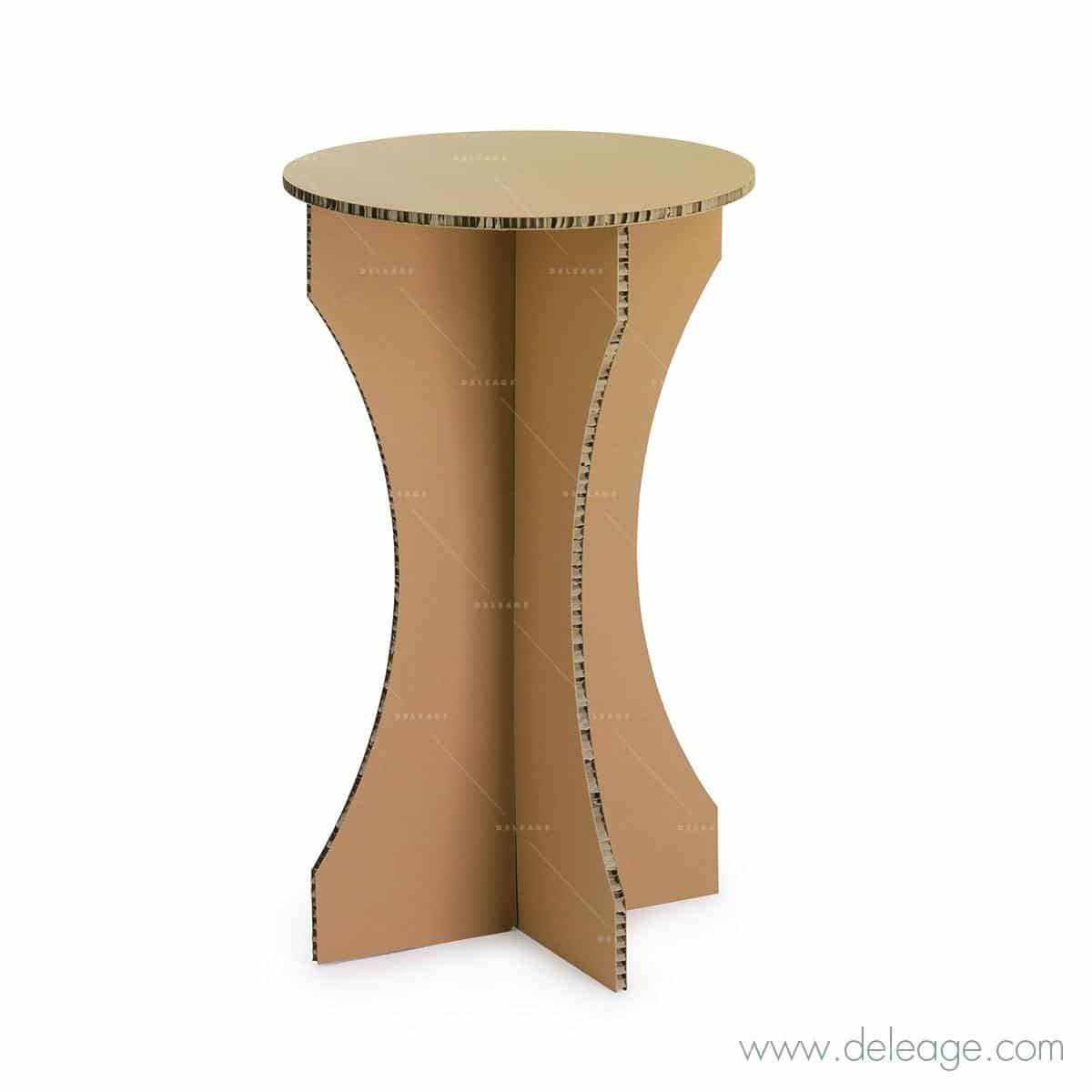 Mobilier en carton pour salon et stand - Store Deléage