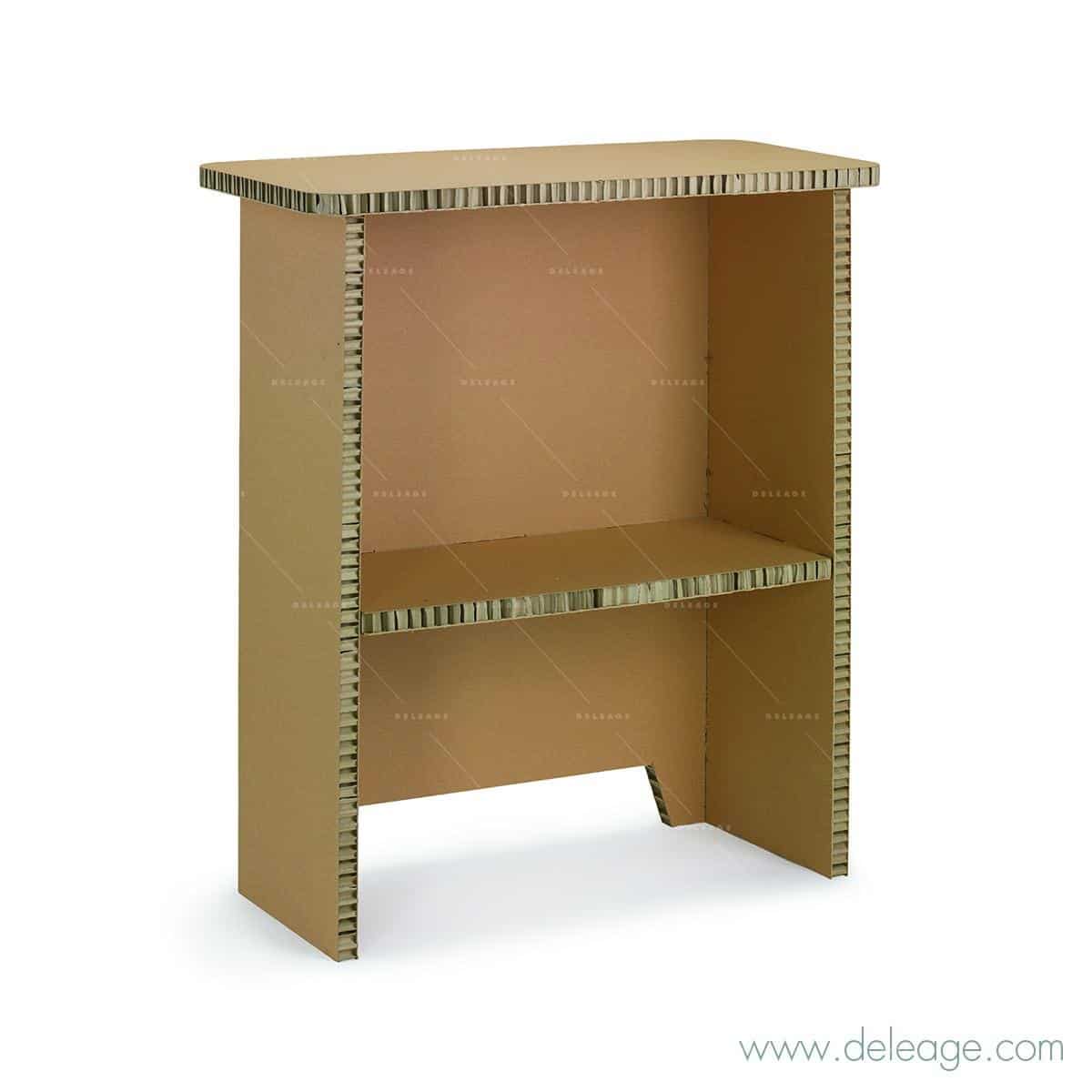 Comptoir d'accueil en carton - Banque accueil - Store Deléage