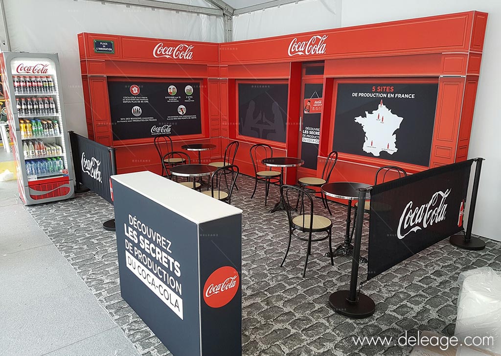Stand réutilisable et modulaire - Gamme T3 - Store Deléage