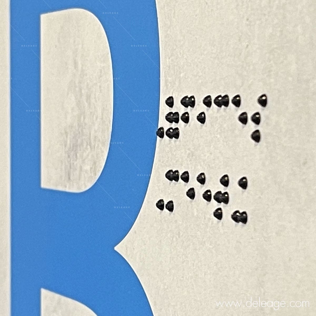 Impression et Signalétique braille - Store Deléage