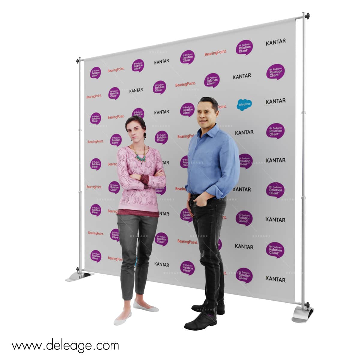 Impression de photocall personnalisé pour vos événements : Deléage