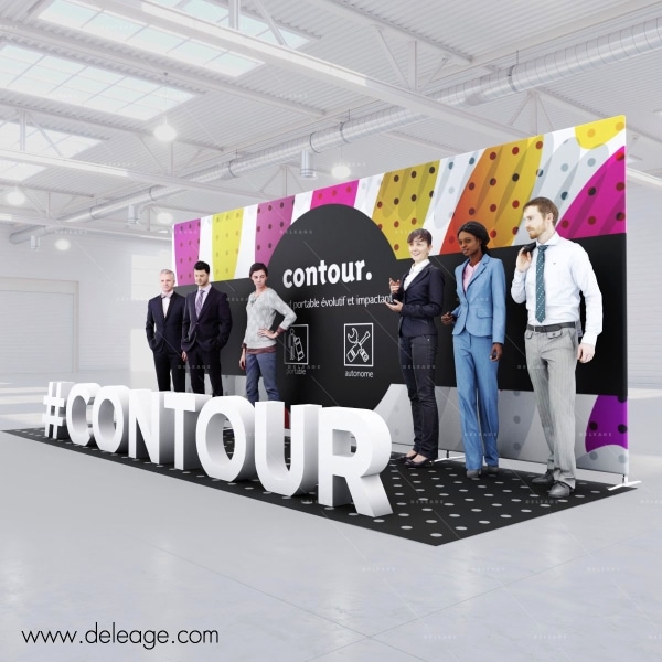 Photocall transportable avec Kit 3D - Store Deléage