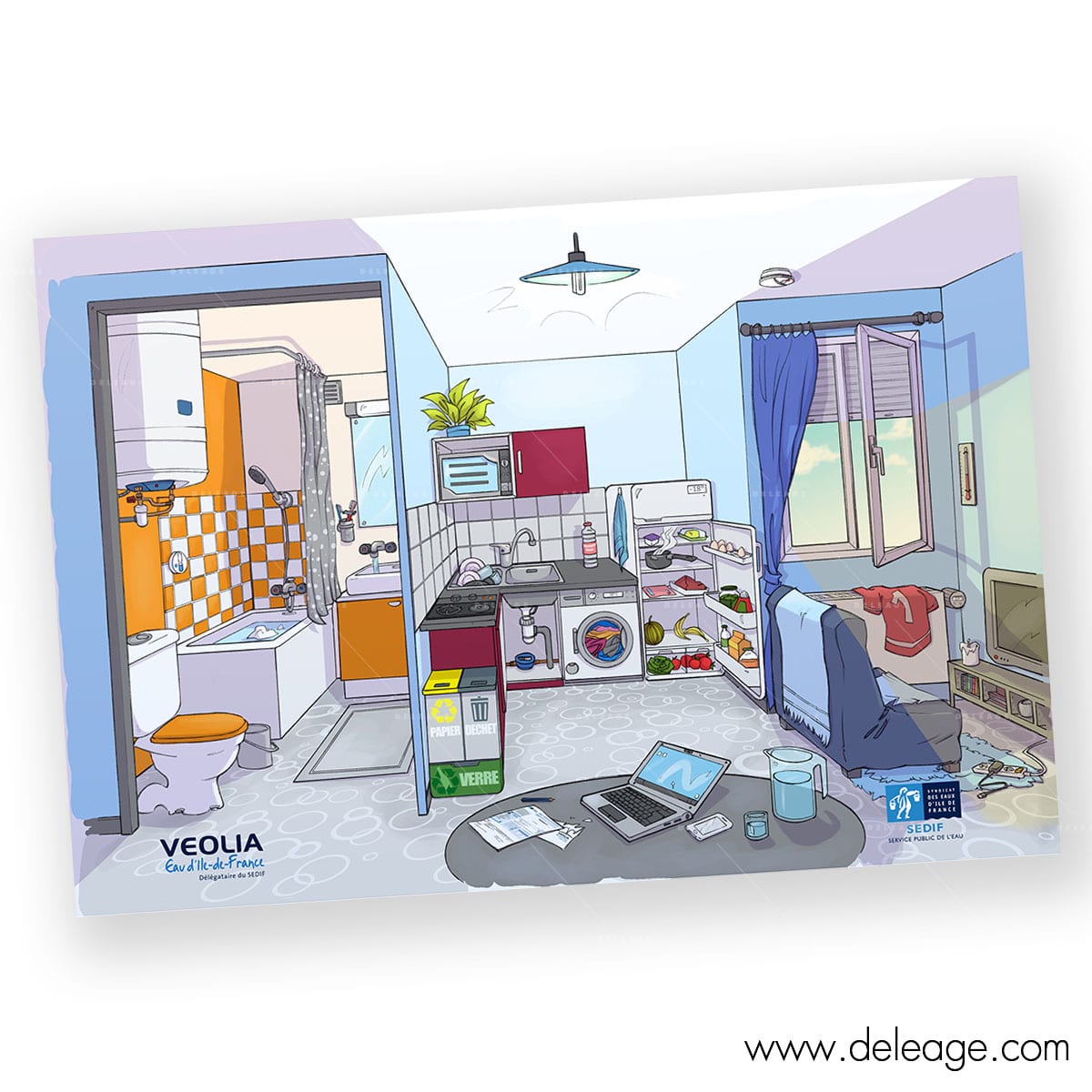 C’est dans L’AIR du temps : avec DELEAGE économisons L’EAU ! - Deléage