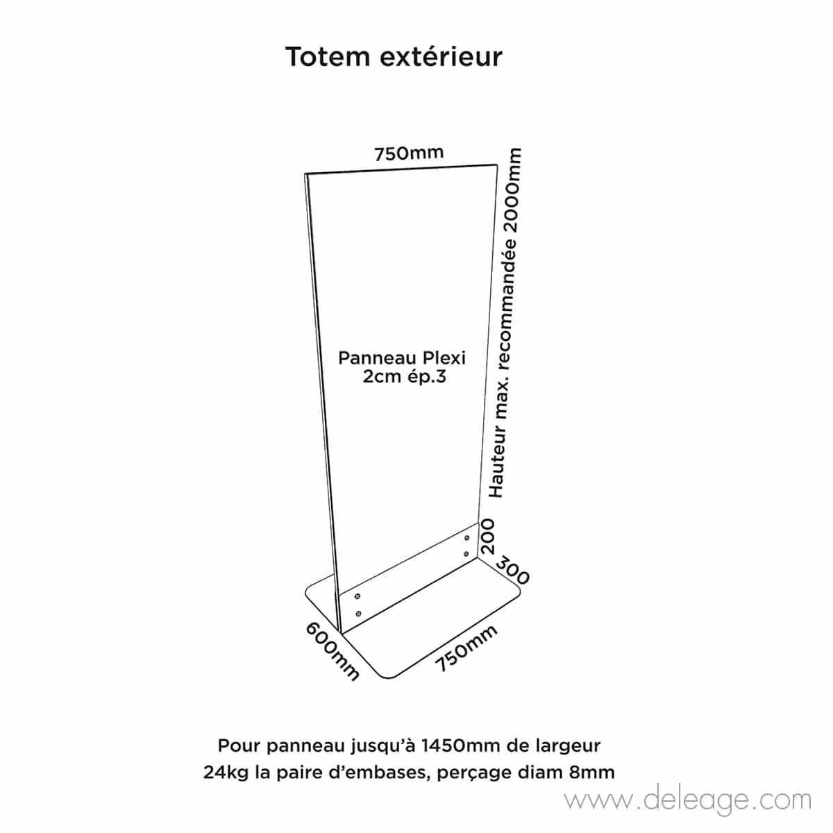 NOUVEAU : Le TOTEM 3D sur EMBASE L dernière génération