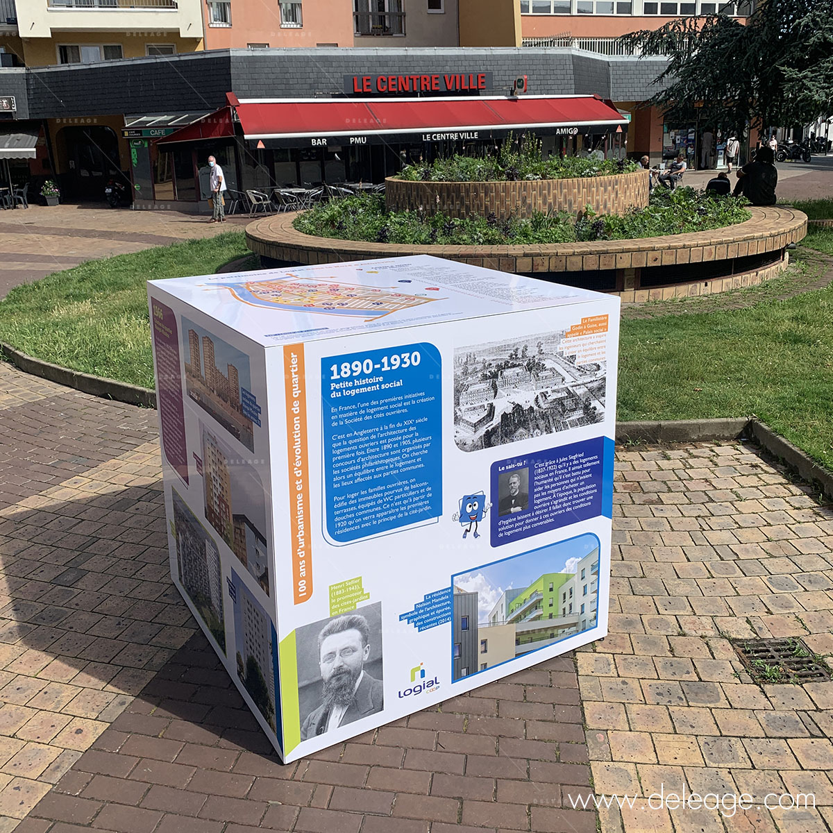 Innovation : nouveaux modules CUBES D'EXPOSITION 5D