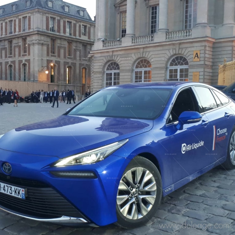MARQUAGES DE VÉHICULES au Château de Versailles c’est ROYAL ! - Deléage