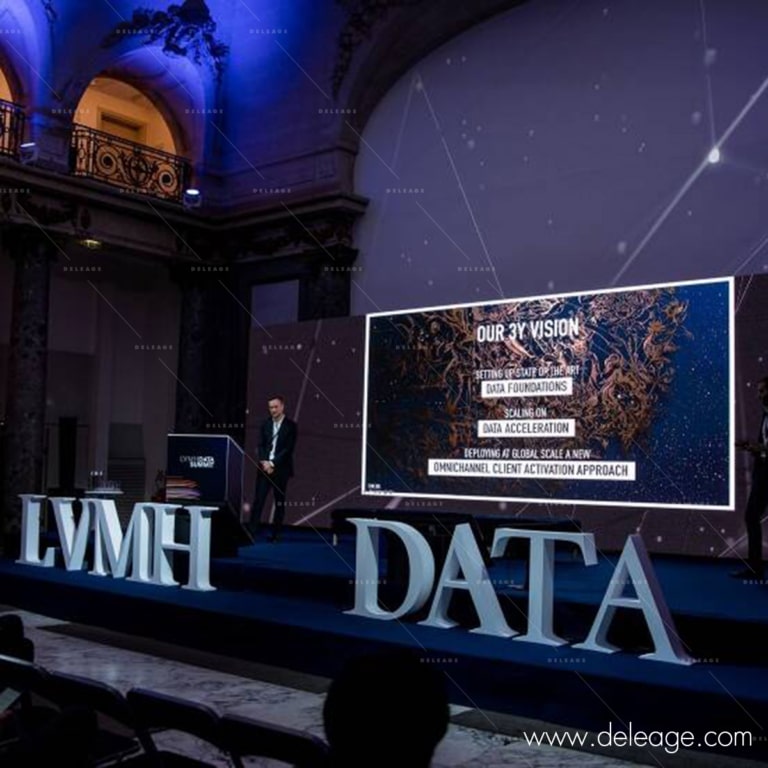 Décoration et signalétique pour l'événement LVMH 2022 - Deléage