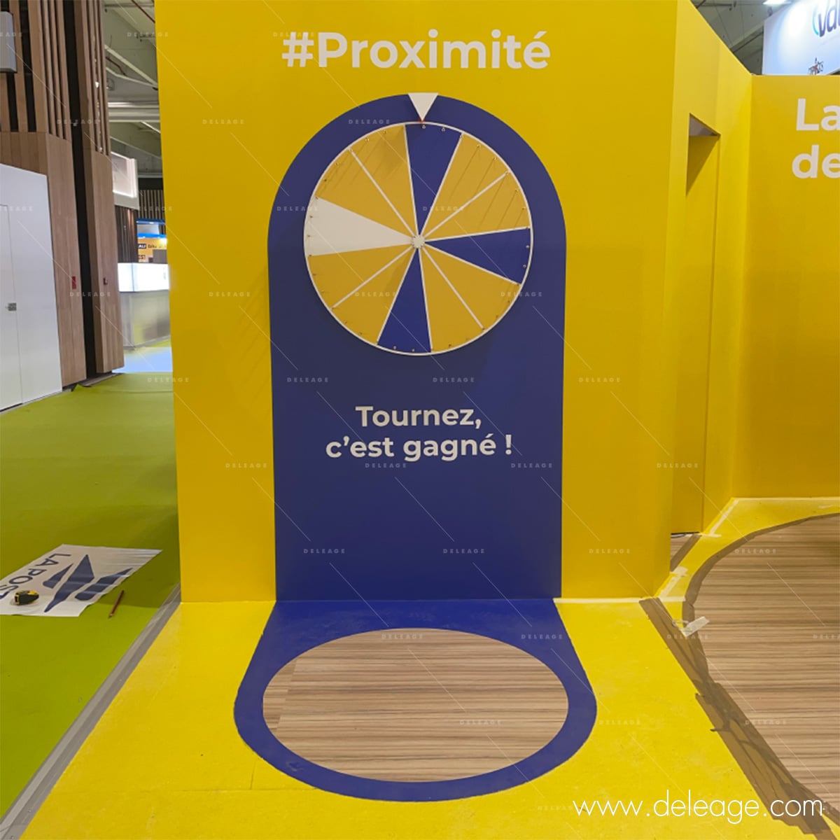 Pourquoi installer une roue de loterie sur votre stand d'exposition