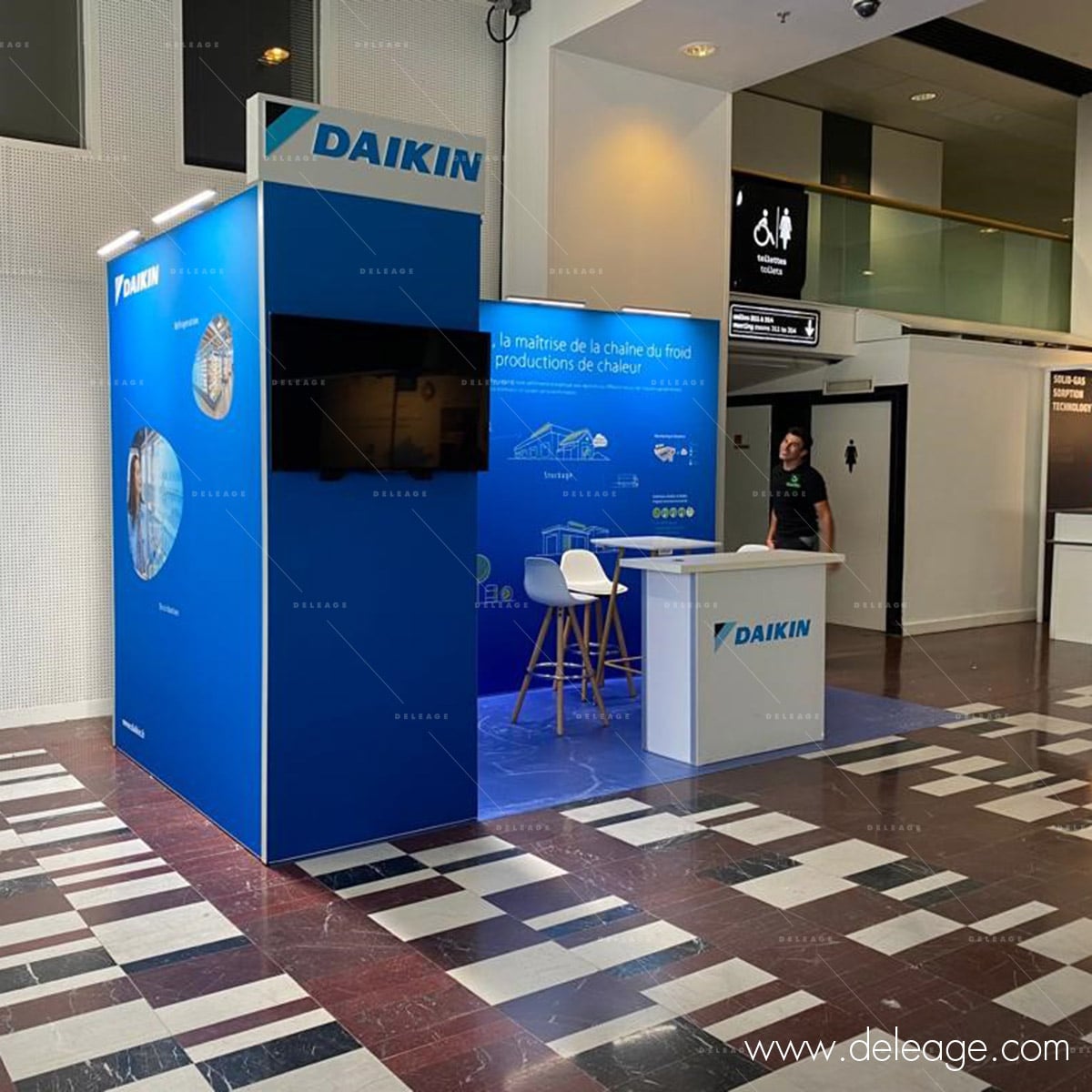 Gestion globale de vos stands d'exposition avec Deléage