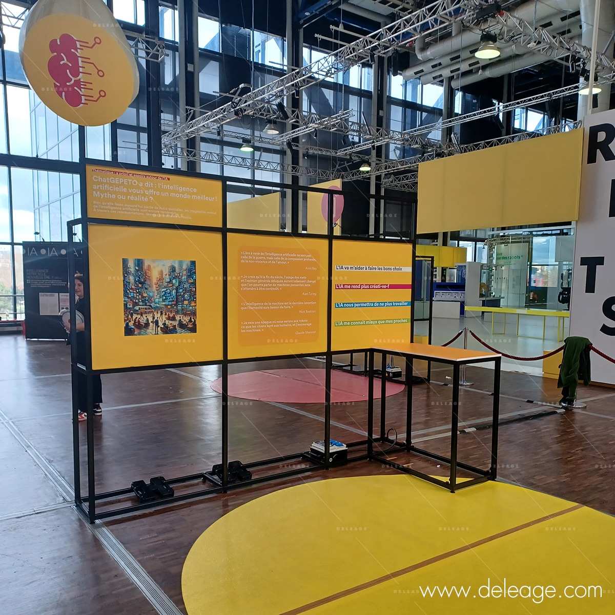 La conception d’une exposition sur-mesure - Deléage