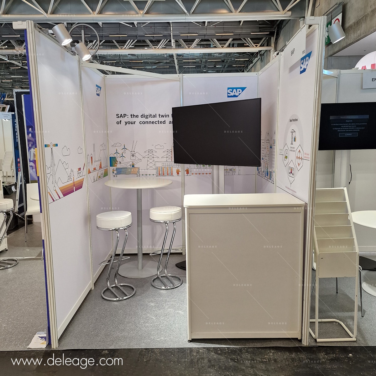 Un STAND imprimé en TOTAL COVERING à moindre coût